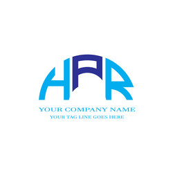 Hpr letter logo creative design with graphic Vector Image