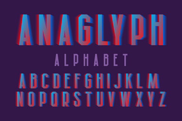 Anaglyph Vector Images (over 1,700)