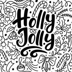 Christmas card with ornamental deer Royalty Free Vector