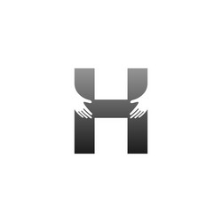 H Hand Sign Letter Logos Vector Images (over 2,700)