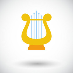 Lyra icon Royalty Free Vector Image - VectorStock