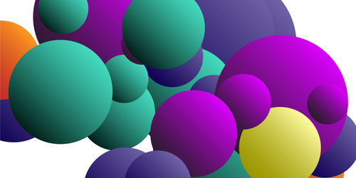Ball shape gradients Royalty Free Vector Image
