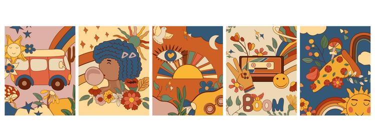 Groovy Bus Vector Images (71)