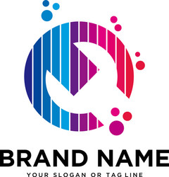 Handyman tool kit icon logo Royalty Free Vector Image