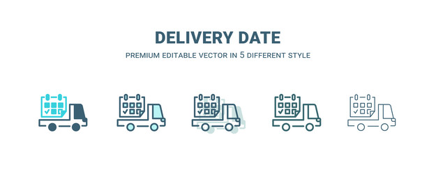 Delivery Date Vector Images (over 3,900)