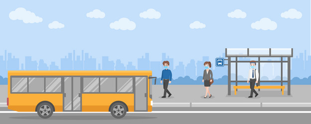 Get on Bus Vector Images (over 160)