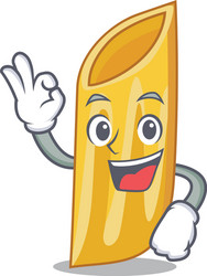 Penne Pasta Character Cartoon Vector Image Vector Images (over 100)