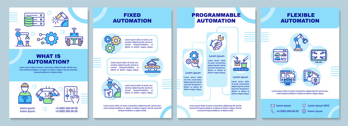 Robotics Process Automation Poster Vector Images (over 180)