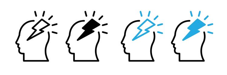 Comprehension icon set understand wisdom Vector Image