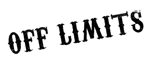 Off limits rubber stamp Royalty Free Vector Image