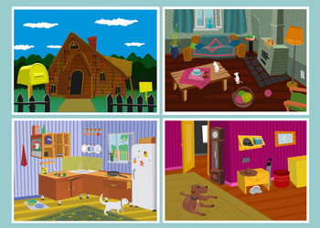 Old House Inside Vector Images (over 1,500)