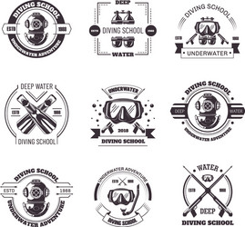 Scuba Diving Logo Vector Images (over 3,100)