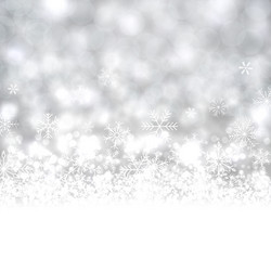 Christmas snowflakes background Royalty Free Vector Image