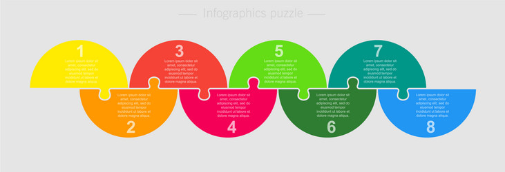 8 Piece Puzzle Vector Images (over 210)