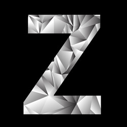 Z Crystal Letter Vector Images (over 160)