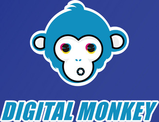 Digital Monkey Logo Vector Images (over 150)