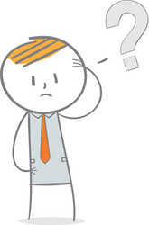 Stick Figure Question Mark Vector Images (over 210)