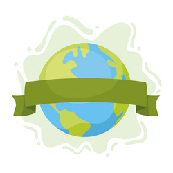 Earth Globe Ribbon Vector Images (over 5,100)