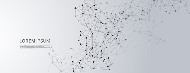 Abstract connection technology connect Royalty Free Vector