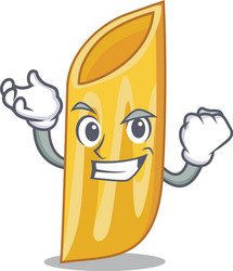 Penne Pasta Character Cartoon Vector Image Vector Images (over 100)