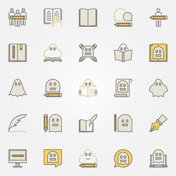 Ghost Writer Logo Vector Images (22)