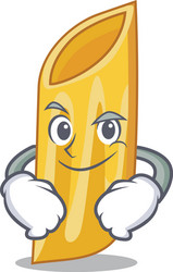 Penne Pasta Character Cartoon Vector Image Vector Images (over 100)
