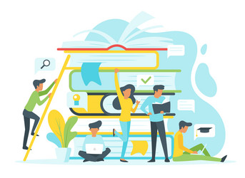 Learning 2 Royalty Free Vector Image - VectorStock