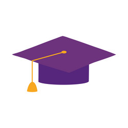 Symbol of success cap Royalty Free Vector Image