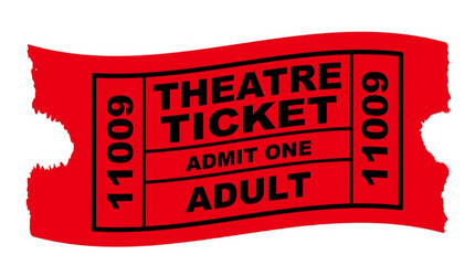 Red Movie Ticket Vector Images (over 2,000)