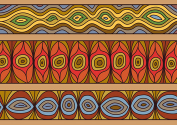 Australian pattern Royalty Free Vector Image - VectorStock