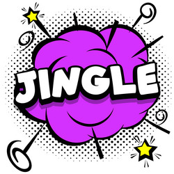 Snore comic bright template with speech bubbles Vector Image