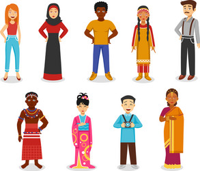 Indian people Royalty Free Vector Image - VectorStock