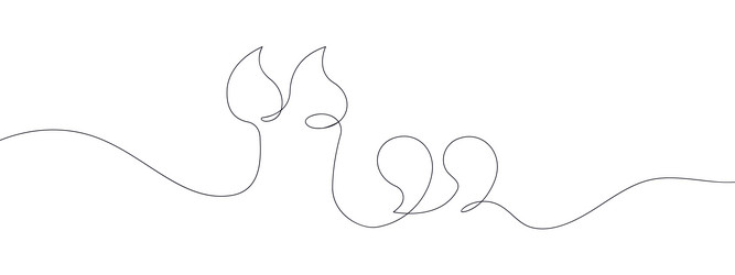 Line Drawing Quotation Mark Vector Images (92)