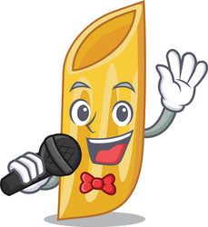 Penne Pasta Character Cartoon Vector Image Vector Images (over 100)