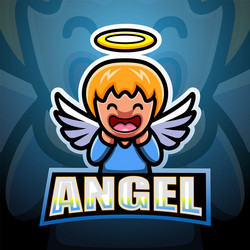 God hand esport game logo design Royalty Free Vector Image