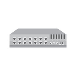 Ethernet switch icon Royalty Free Vector Image