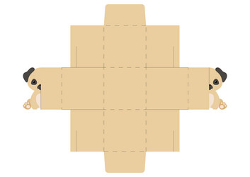 Packaging Box Template Printable Vector Images (over 800)