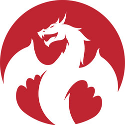 Dragon icon Royalty Free Vector Image - VectorStock