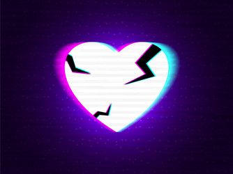 Glitch Heart Vector Images (over 370)