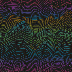 Miami seamless pattern Royalty Free Vector Image