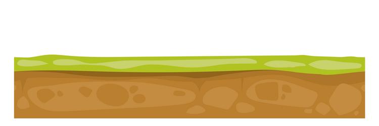 Game seamless ground texture layer cartoon Vector Image