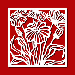 Cnc Flower Vector Images (over 360)