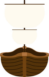 Pirate Ship Front View Vector Images (81)