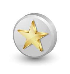 Party star and confetti icon Royalty Free Vector Image