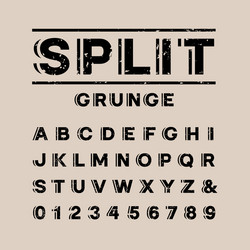 Split Font Vector Images (over 3,600)