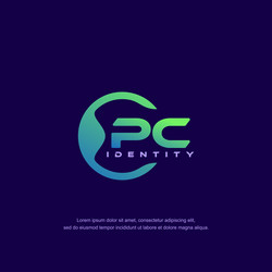 Pc Monogram Vector Images (over 1,700)