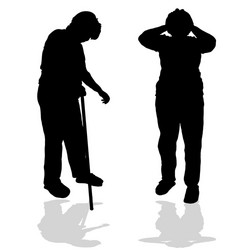 Silhouette Sick Vector Images (over 10,000)