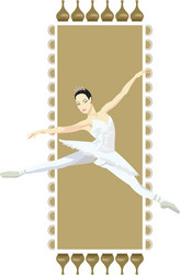 Russian border Royalty Free Vector Image - VectorStock