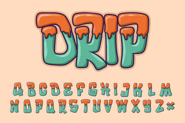 Melting Graffiti Letters