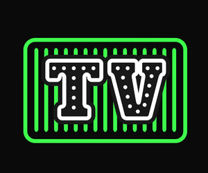 Tv Logo Neon Vector Images (over 510)